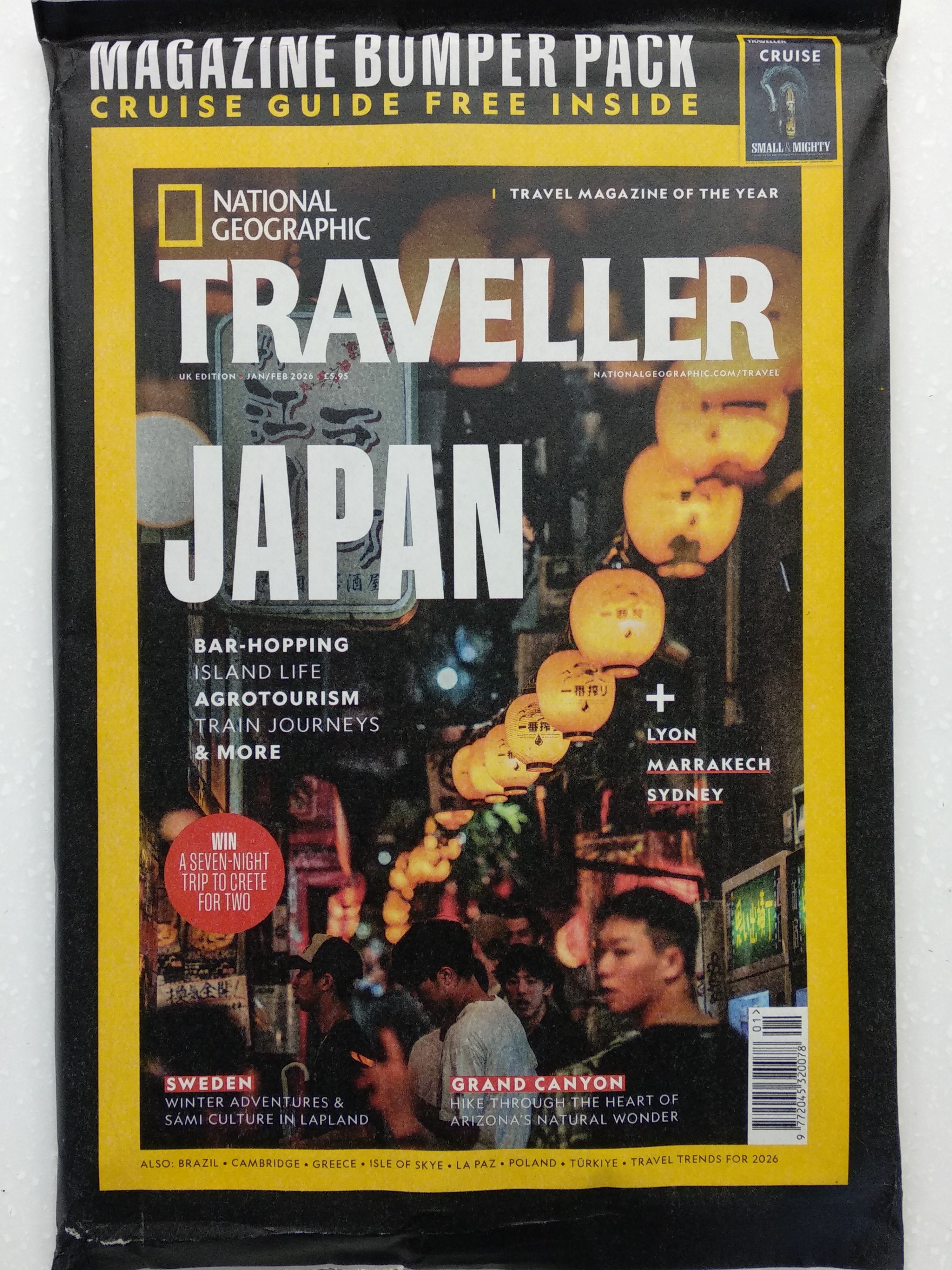 National Geographic Traveller UK - Jan / Feb 2026 Magazine – Charlotte Street Magazines
